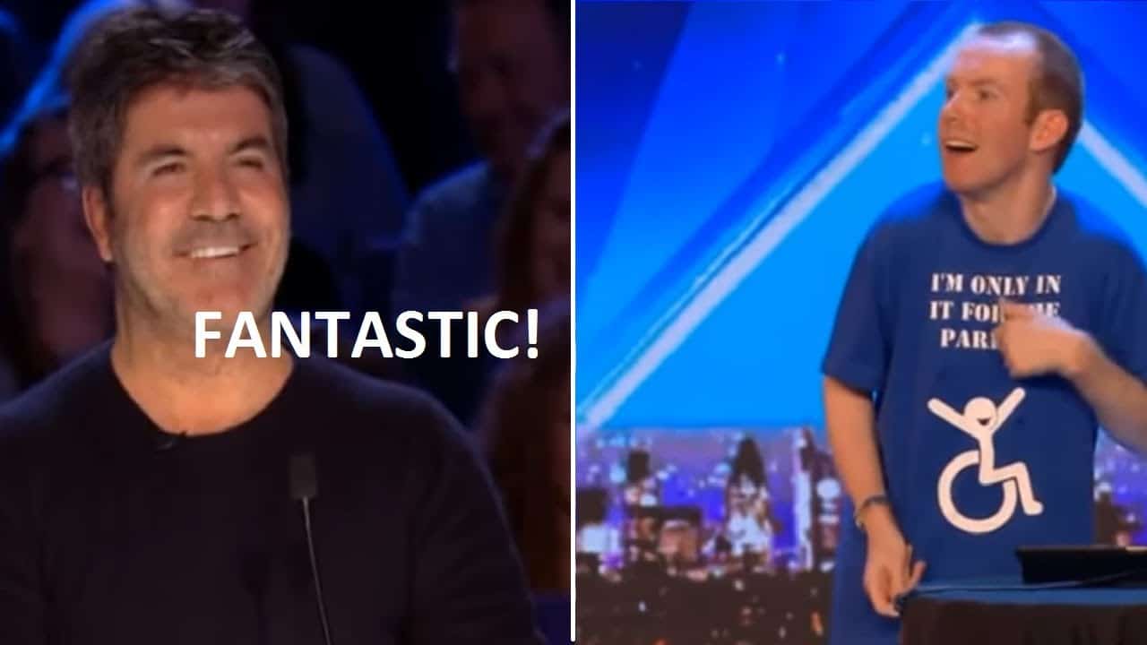 Disabled Guy Makes Judges LAUGH In The Most Unique Comedy Act ...